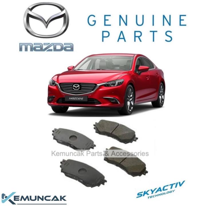 (100% Genuine) MAZDA 6 SKYACTIV | Brake Pad set (Front / Rear) | Lazada