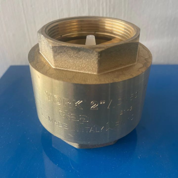 "YORK" BRASS SPRING CHECK VALVE / NO RETURN VALVE (1/2INCH TO 2INCH ...