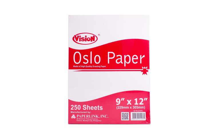 Vision Oslo Paper 9x12in 250Sheet | Lazada PH