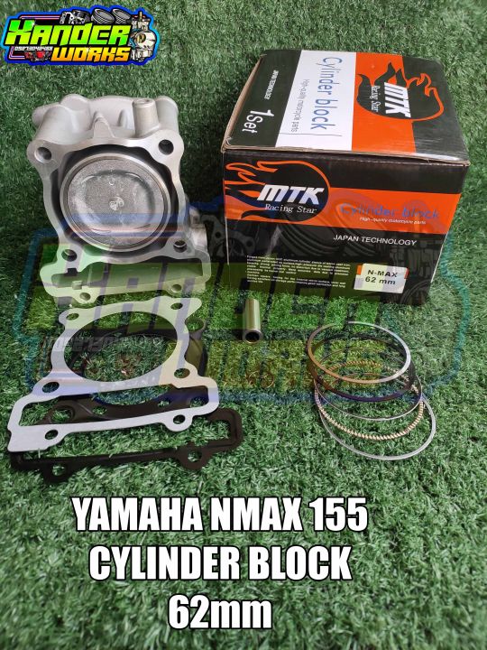 YAMAHA NMAX 155 62mm CYLINDER BLOCK SET | Lazada PH