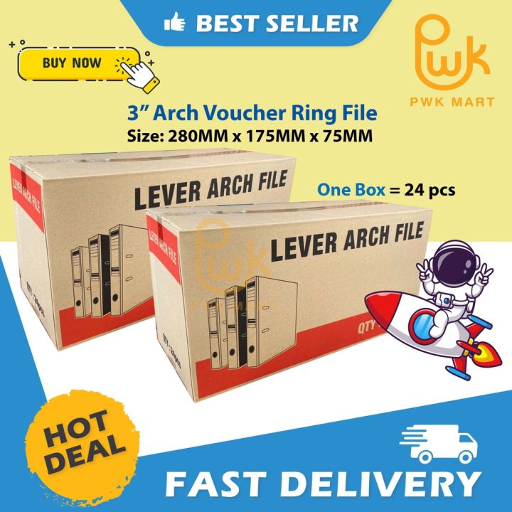 🔥Best Quality🔥 Lever Arch File / Ring File A4 / F4 with Index 3 inch ...