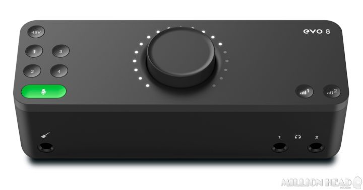 Audient : EVO 8 By Millionhead (Audio Interface ขนาดพกพาเหมาะสำหรับบันทึกเสียงดนตรีและพอดแคสต์ ...