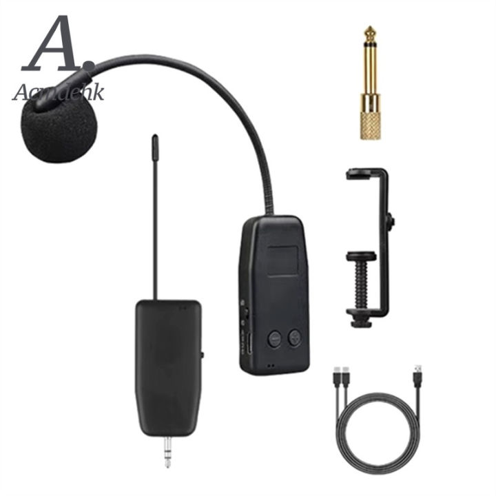 2.4G Wireless Microphone System for Violin, Cello, Guitar Clip-on ...