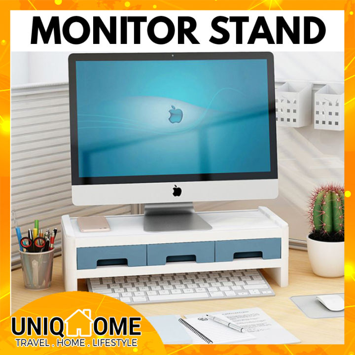 Uniqhome PC Monitor Stand / Monitor Table / Office Table Organizer ...