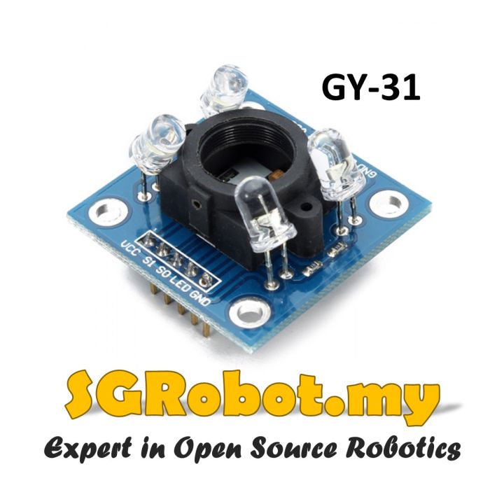 Arduino GY-31 GY 31 TCS3200 Color Colour Sensor Recognition Module | Lazada