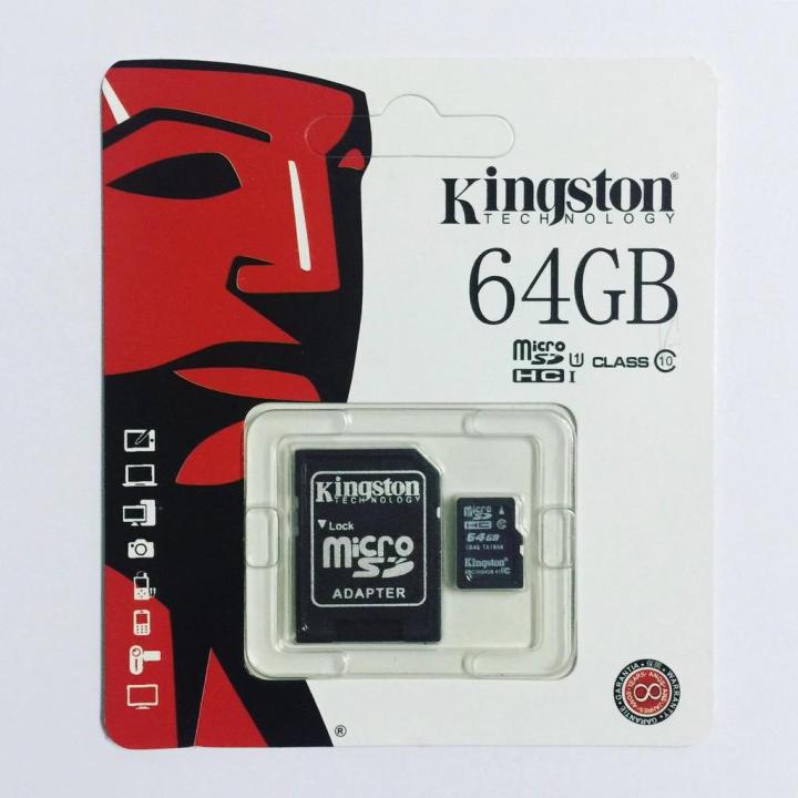 SD Card Micro SDHC 64 GB Class 10 ฟรีค่าจัดส่ง Kerry Express ส่งด่วนส่ง ...