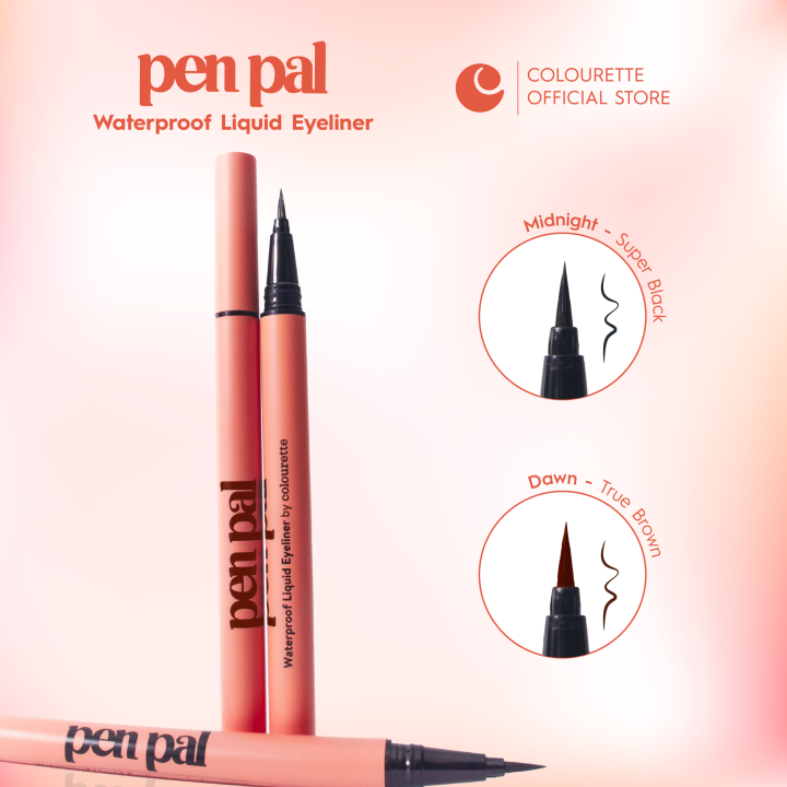 Colourette Eye Gotchu Pen Pal Waterproof Liquid Eyeliner | Lazada PH