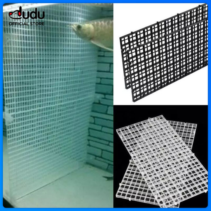DUDU Pet Aquariym Divider Trays Plastic Grid Isolate Board Divider ...