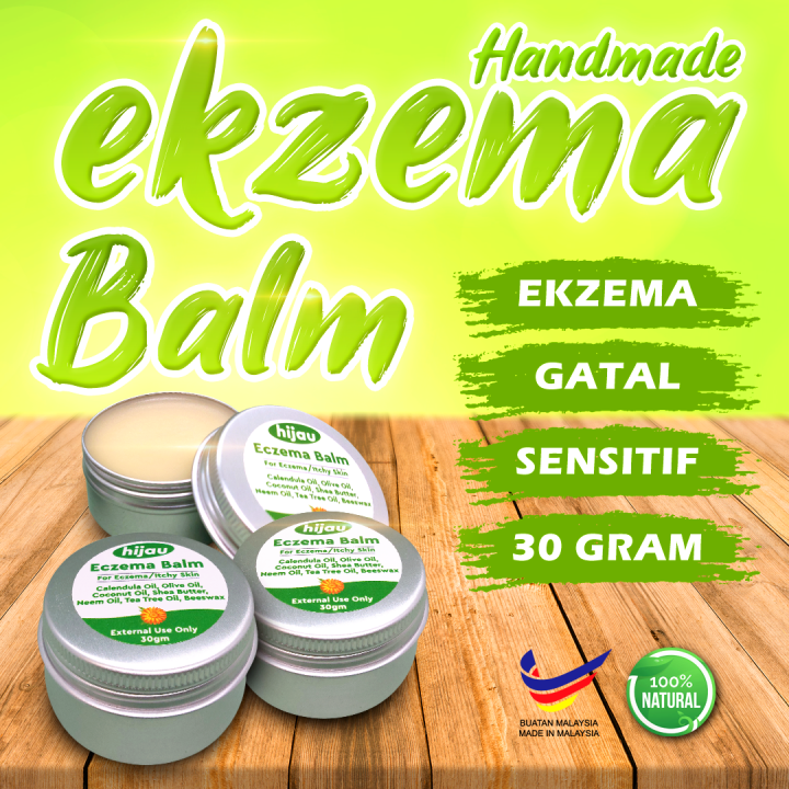 Eczema Balm Natural Hand Made Balm Eczema 30 Gram - Ready Stock - For ...