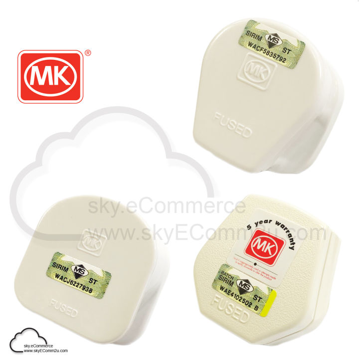 MK 654 646 650 13A 3 PIN PLUG TOP SIRIM MK654 MK646 MK650 | Lazada