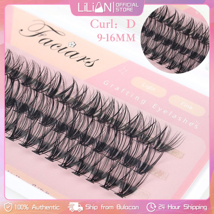 30D 40D 50D D Curl Individual Lashes Extensions 9-16mm Natural Wispy ...