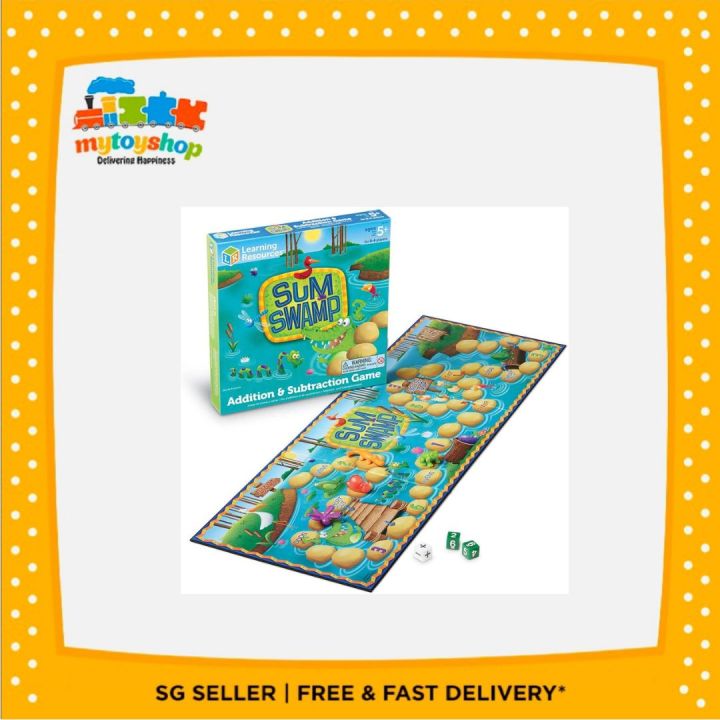 Sum Swamp Addition and Subraction Game | Lazada Singapore