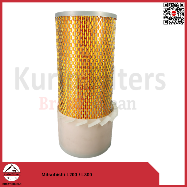 Genuine KURIN Air Filter for Mitsubishi L200 / L300 4D56 Engines ...