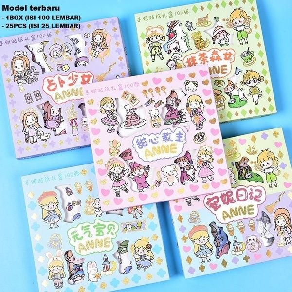 Barangunik2021 -Sticker Deco Aesthetic Lucu Momo Stiker Anti Air Tumblr ...