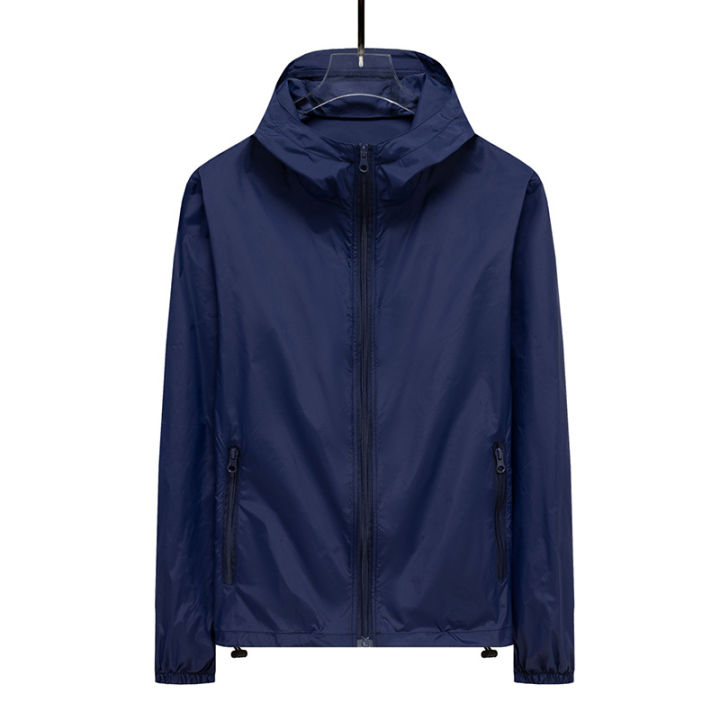 Summer Breathable Ice Silk Thin Wind Shield Men's Fishing Suits Jacket ...