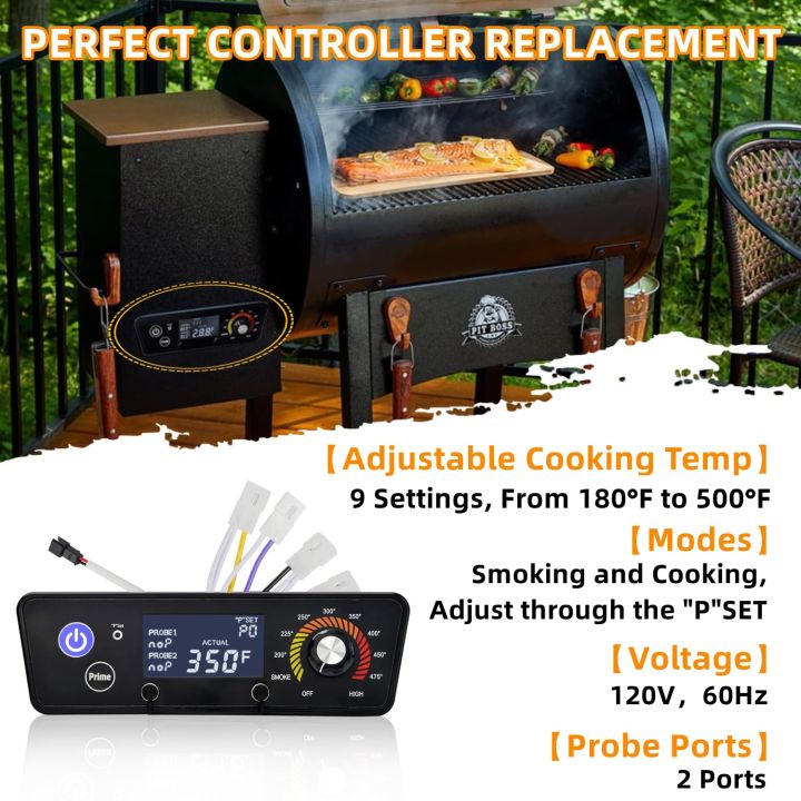 Upgraded Digital W/LCD Display Control Board Repment Parts for Pit Boss ...