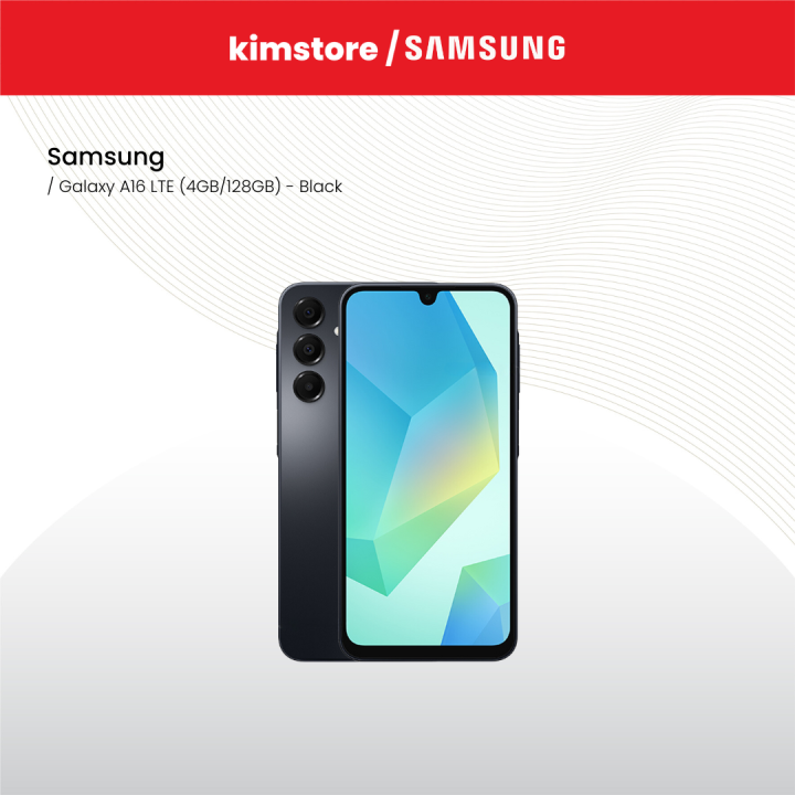 SAMSUNG Galaxy A16 LTE - Black | Lazada PH
