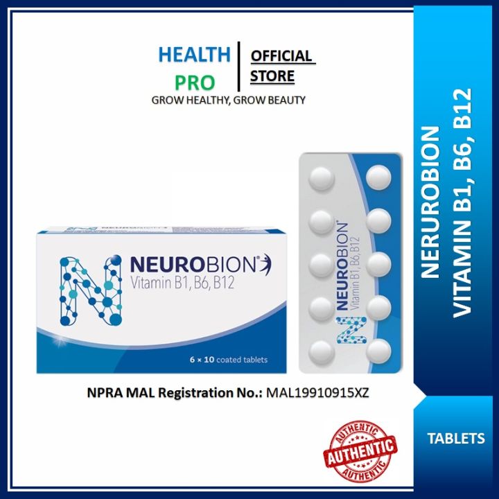 NEUROBION VITAMIN B1 B6 B12 TABLET | Lazada