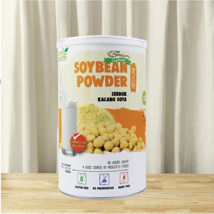 Love Earth - Organic Soybean Powder 有机大豆粉 500g | Lazada