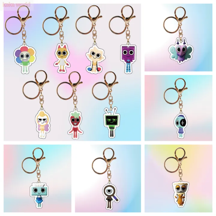 KAKA Scraps Game Dandy's World Keychain Pebble Shelly Goob Cosmo ...