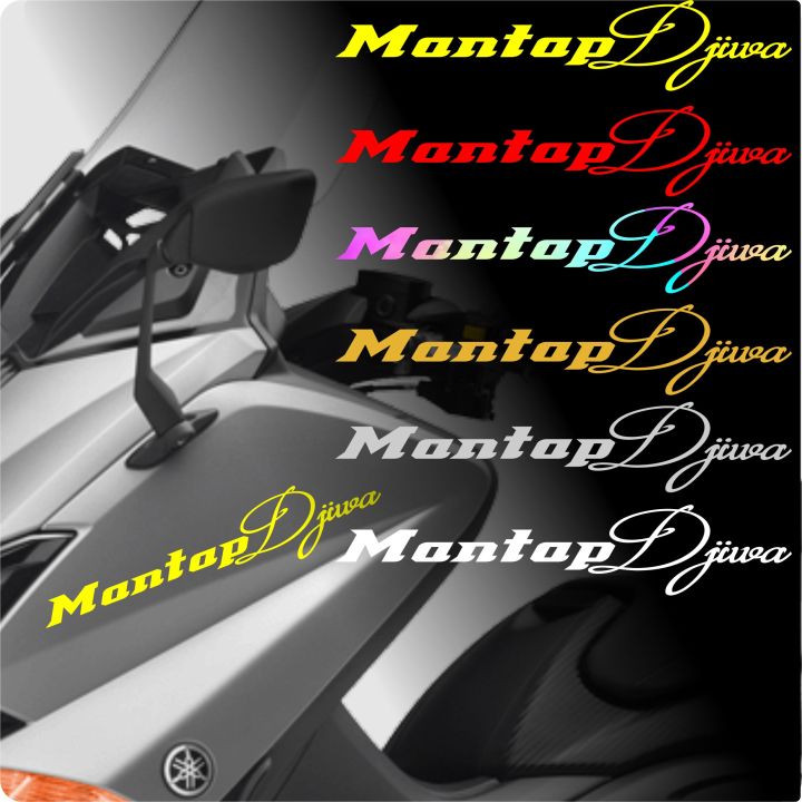 Sticker cutting Mantap Djiwa untuk variasi motor | Lazada Indonesia