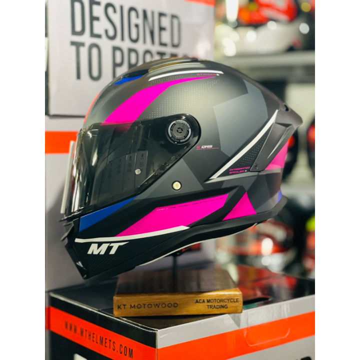 MT STINGER 2 Fullface Helmet with Spare Visor (CHESTE) | Lazada PH