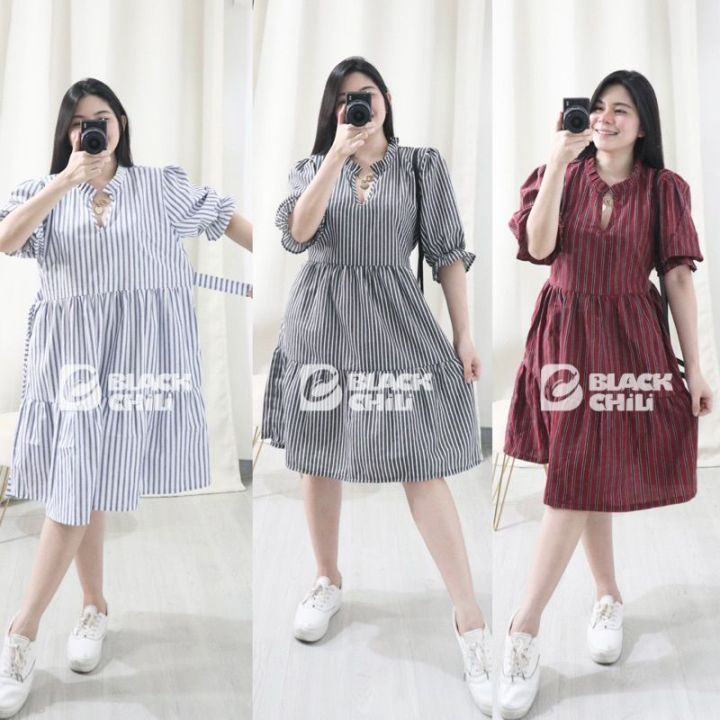 C99 Black Chili dress | (BIG SIZE) | Lazada PH