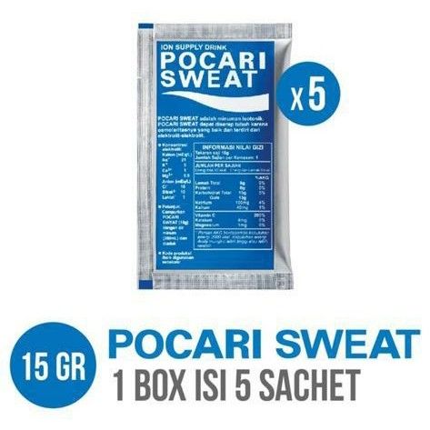 Pocari Sweat Sachet 13 gram 1 Box (5 Sachet) | Minuman Isotonik Sache ...