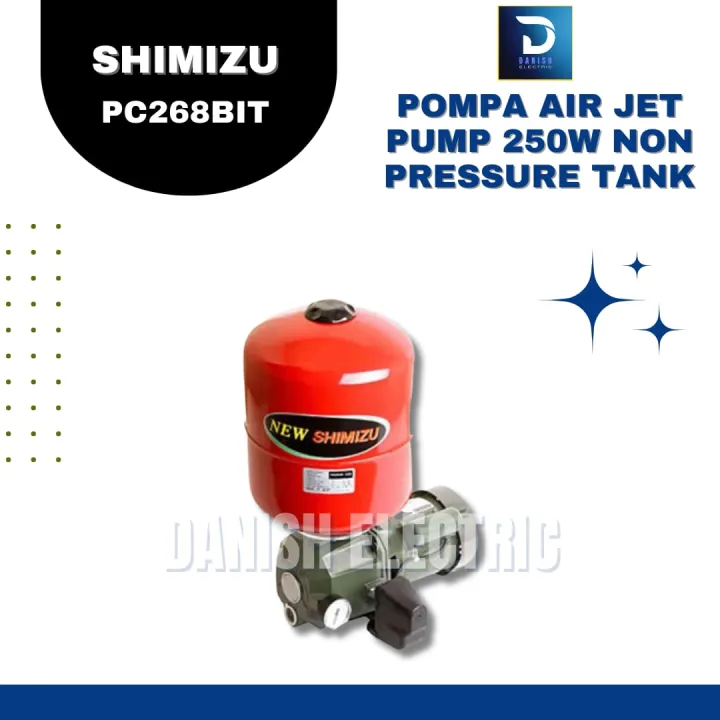 Pompa air jet pump non tank pompa air Shimizu PC268BIT pompa air JET ...