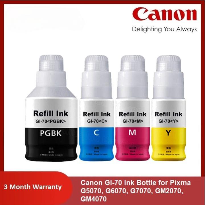 Canon GI-70 Genuine Ink Bottle GI 70 GI70 | Lazada PH