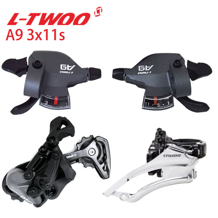 LTWOO A9 3x11 Speed Rear Derailleur Front Derailleur Trigger Shifters ...