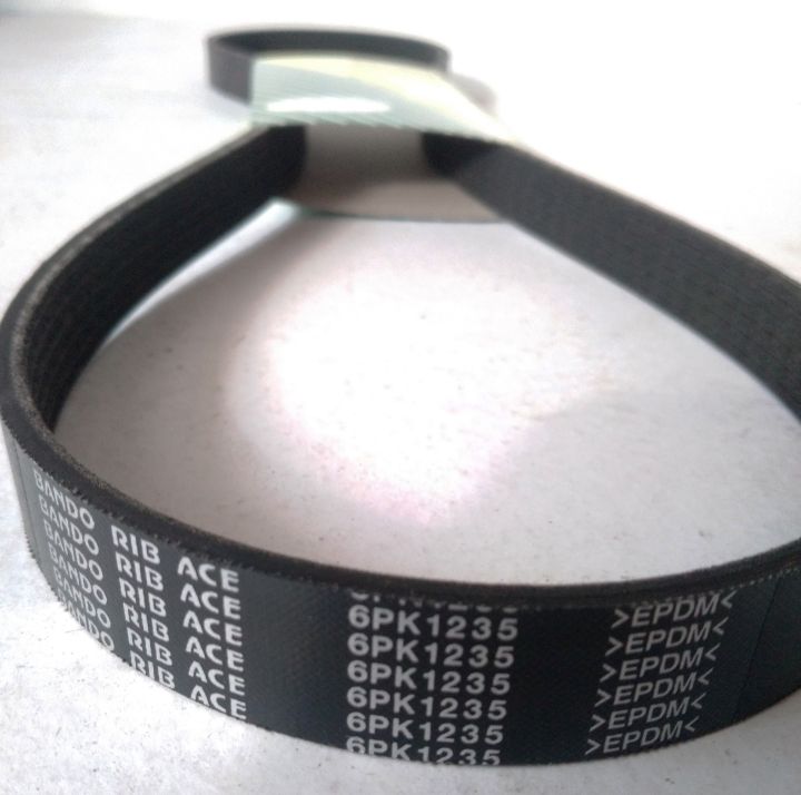 Rib Ace Belt 6PK 1235 Drive Belt for Fuso Canter FE59E FE62E FE52D ...