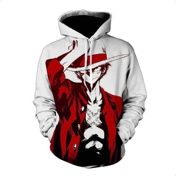 Luffy One Piece Anime Design Hoodie Jacket | Lazada PH