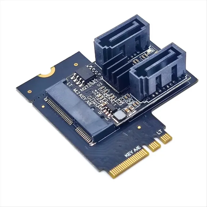 M.2 Key A+E Riser Converter Adapter M2 NGFF Key A/E to A/E Extension ...
