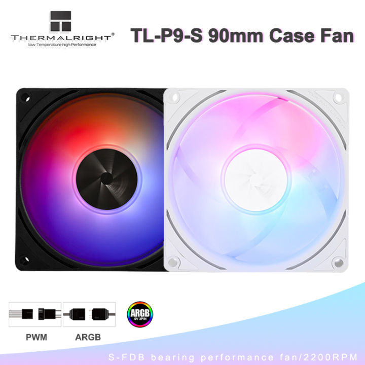 Thermalright TL-P9 Case Fan 90mm PWM CPU Cooling Fan 2200RPM 5V 3PIN ...