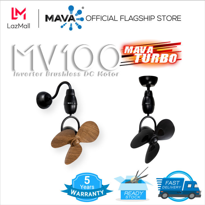 MAVA MV100 Wall Fan / Corner Fan | Lazada