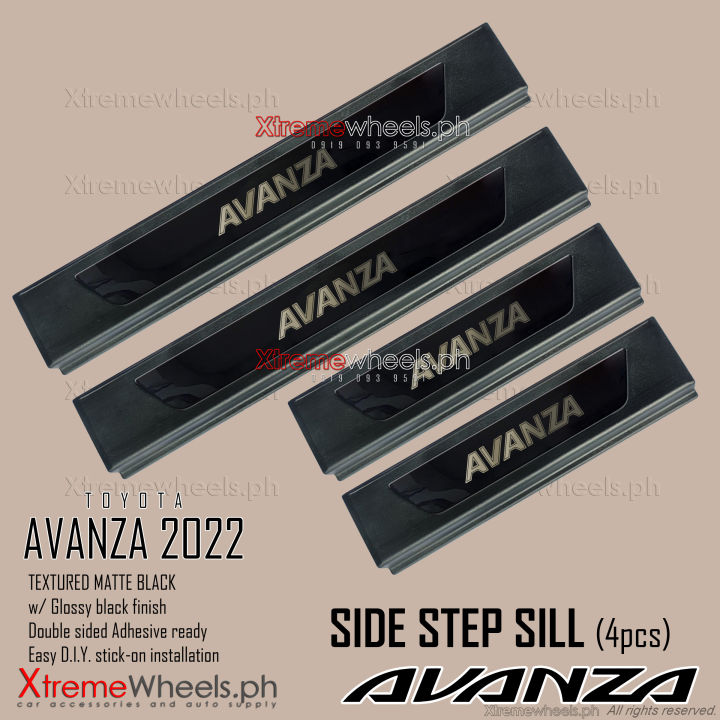 Toyota Avanza 2022-2024 Thailand Made Door Step Protector / Side ...