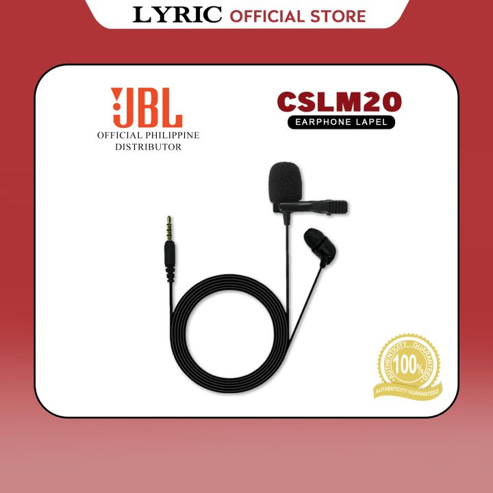 Jbl Lavalier Earphone (CSLM20) | Lazada PH
