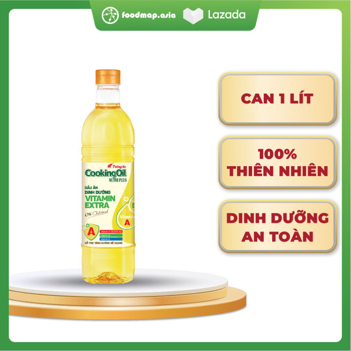 Dầu Ăn Cooking Oil Nutri Plus Tường An - Chai 1 lít | Lazada.vn