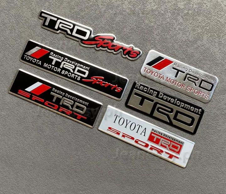 Toyota Side Fender Logo TRD Racing Development TRD Passo TRD Sport ...