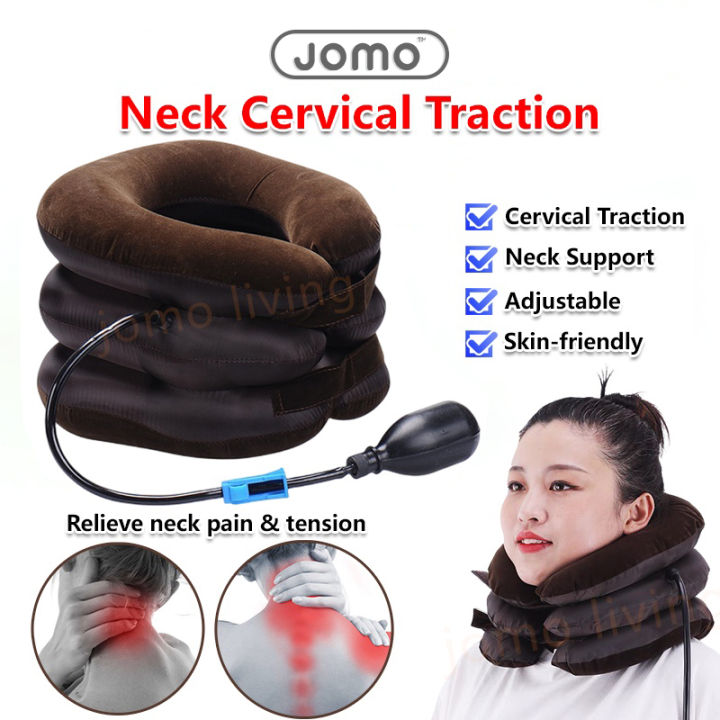 Neck Cervical Traction Device Inflatable Neck Brace Support Cervical ... Neck Cervical Traction Device Inflatable Neck Brace Support Cervical ...
