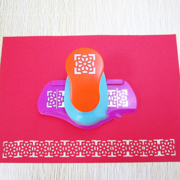 yingke Daisy Flower Shape Fancy Border Punch School Diy Paper Cutter ...