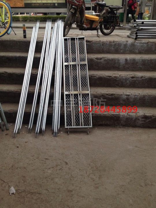 Rod-type connecting rod M scaffold pulling piece ladder connected ...