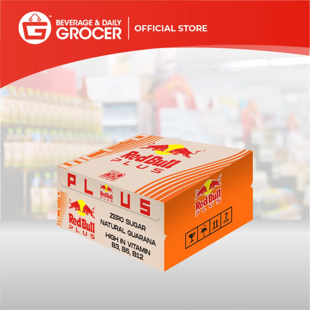 Red Bull Plus Can Energy Drinks 24 x 250ml (24 Cans) 1 Carton | Lazada