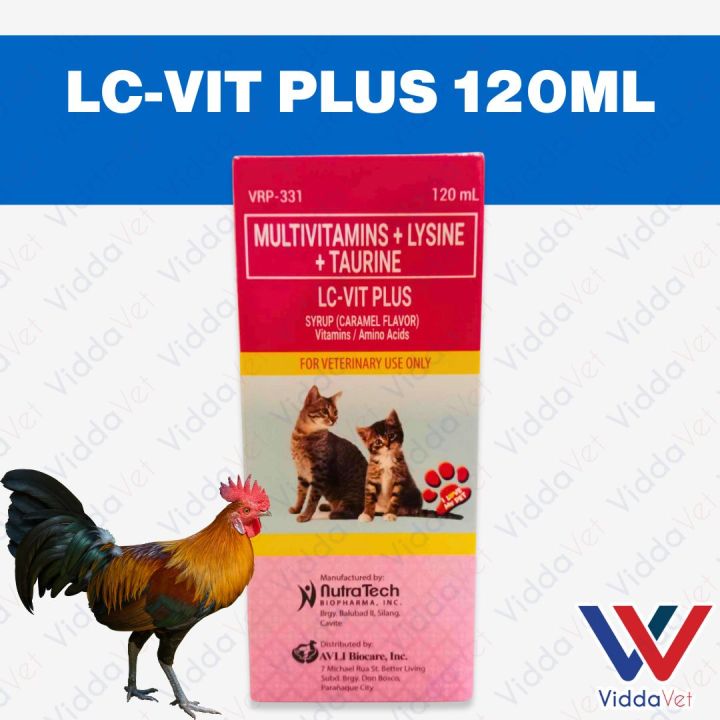 Lc Vit Plus 120ml Vitamins for Cat Kitten Cat Essentials | Lazada PH