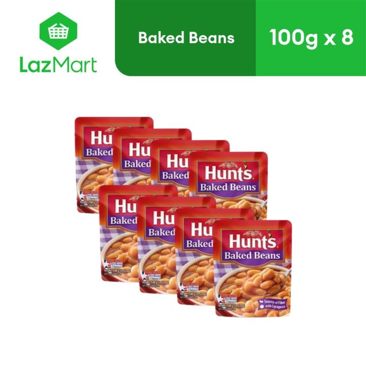Hunt's Baked Beans 100g - Pack of 8 | Lazada PH