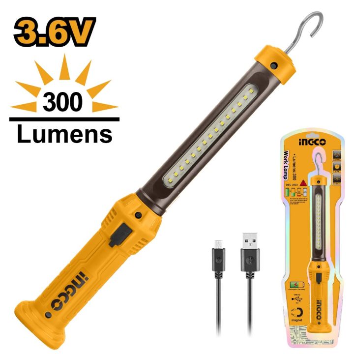 INGCO LED WORK LAMP light 170~350 LUMENS model :HWLI35261 | Lazada ...