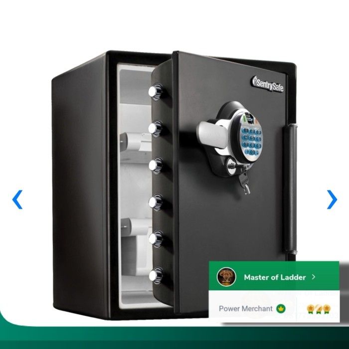 BRANKAS TAHAN API SENTRY SAFE SFW205BXC FIRE SAFE BIG BOLT FINGERPRINT ...