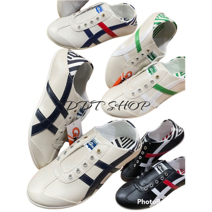 28 GIGA รองเท้าผ้าใบแบบไม่ผูกเชือก รองเท้าผู้หญิง GA28 | Lazada.co.th