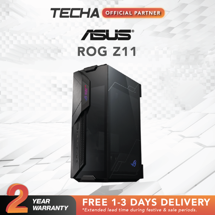 ASUS Rog Z11 | ARGB | Mini-ITX Gaming Case with Patented 11° Tilt ...